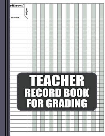 Teacher Record Book For Grading: Class Record Book For Teachers ...