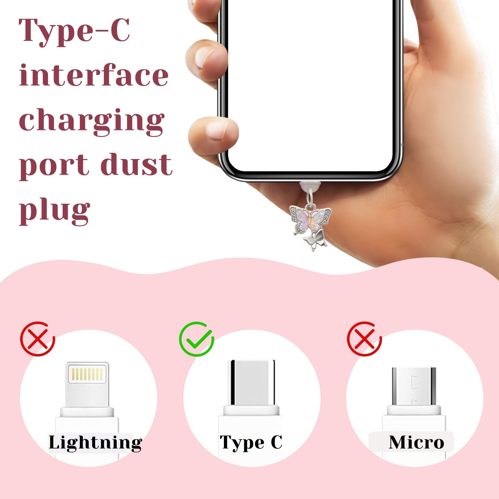 Cute Usb C Dust Plug