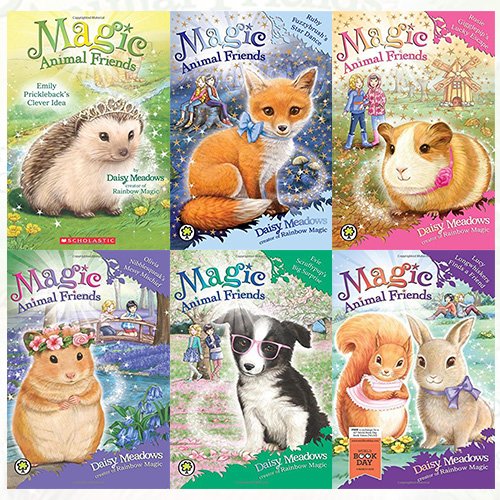 Magic Animal Friends Series and World Book Day 6 Books Bundle ...