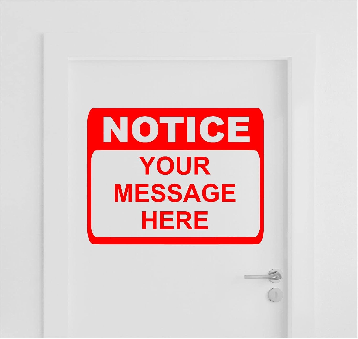 Amazon.com: NOTICE Business Sign Store Company Fully Custom ...