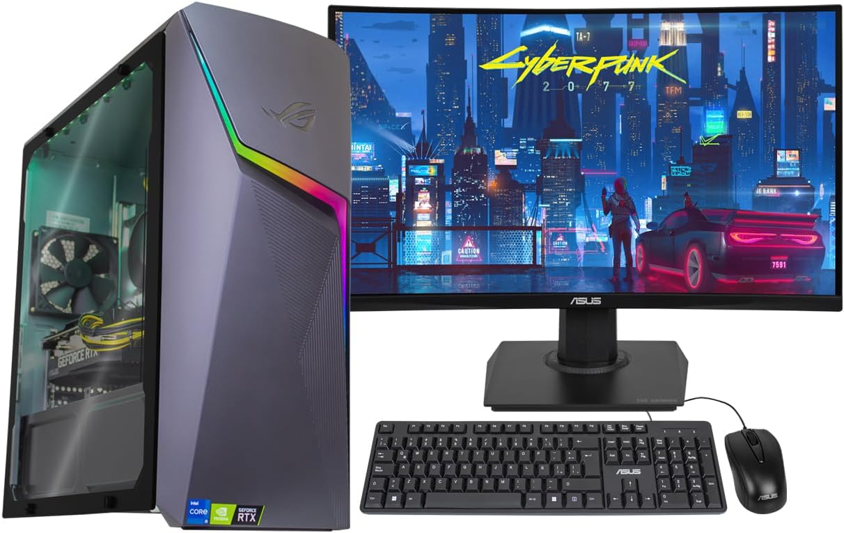 XTREME PC GAMING ASUS Tuf Geforce GTX 1650 AMD Ryzen 5 5500 16GB SSD 500GB 2TB WiFi (White Eris ...