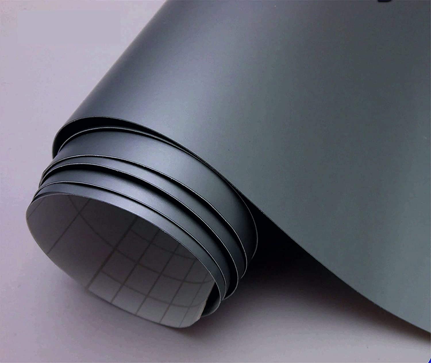 SUNBIRD: Dark Grey Metallic Matt Car Wrap Sheet Roll Film Sticker Decal ...