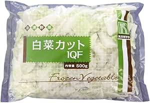 Amazon.co.jp: 交洋 白菜 カット IQF 500g 冷凍食品 : 食品・飲料・お酒