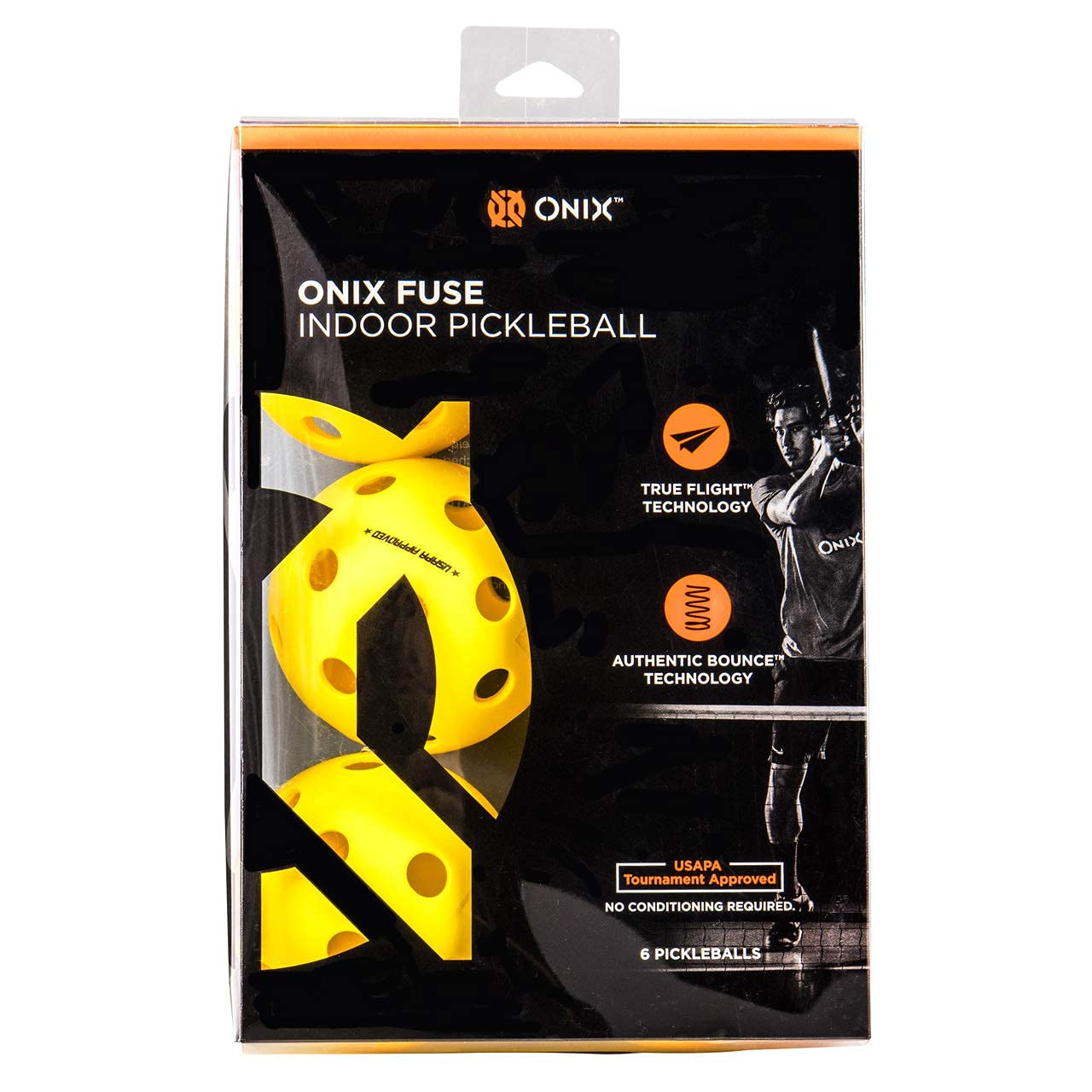 Snapklik.com : Onix Fuse Indoor Pickleballs