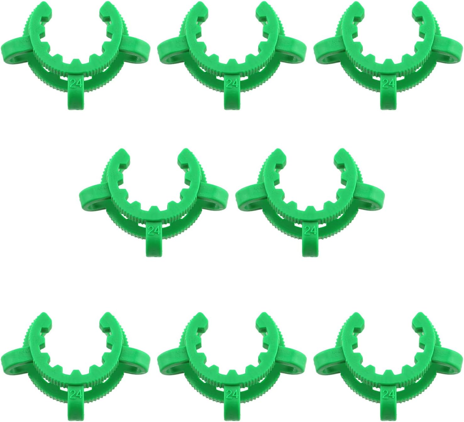 Amazon.com: E-outstanding 8Pcs Plastic Lab Keck Clamps for 24/29 24/40 ...