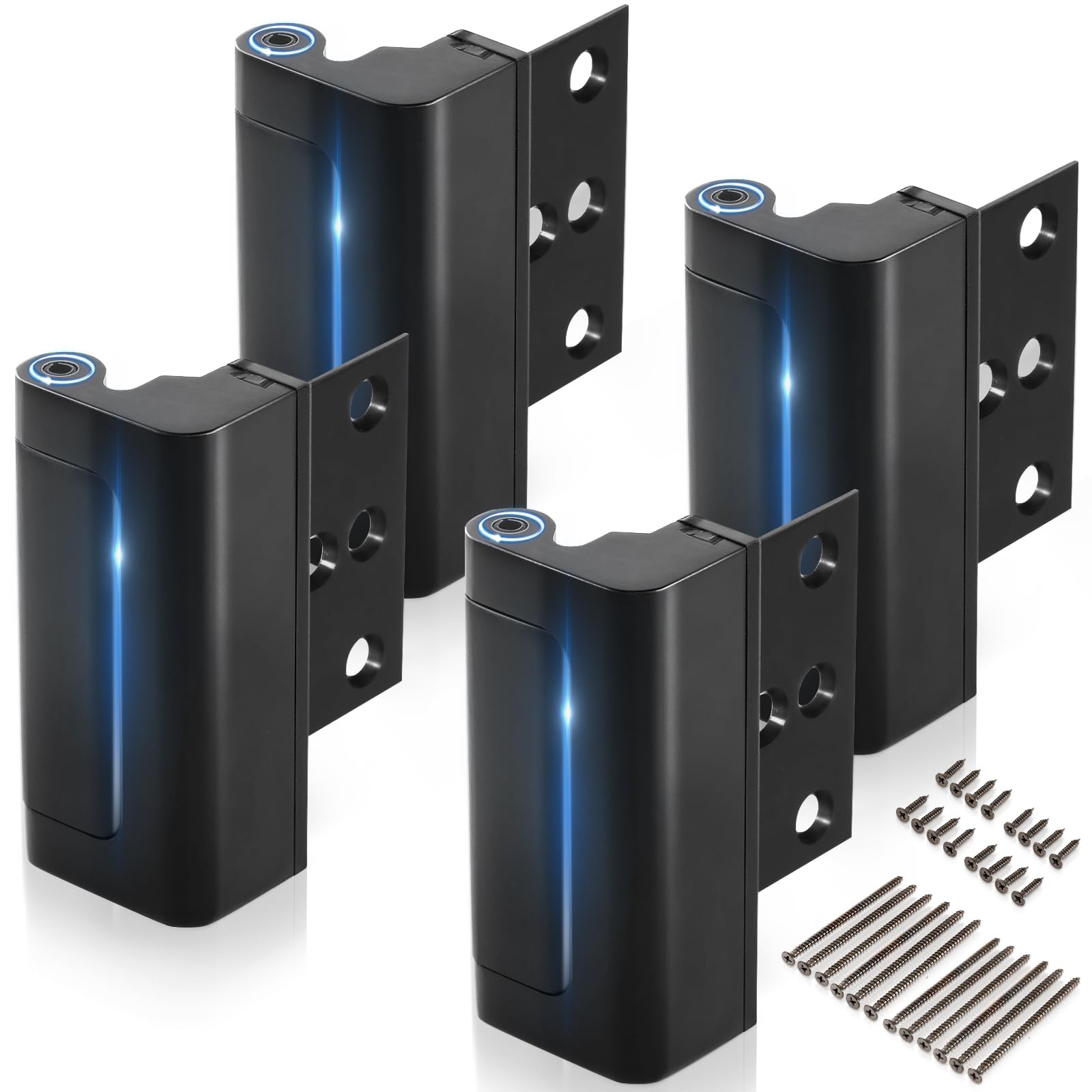 Snapklik.com : 4 Pack Door Reinforcement Lock For Home Security Door ...