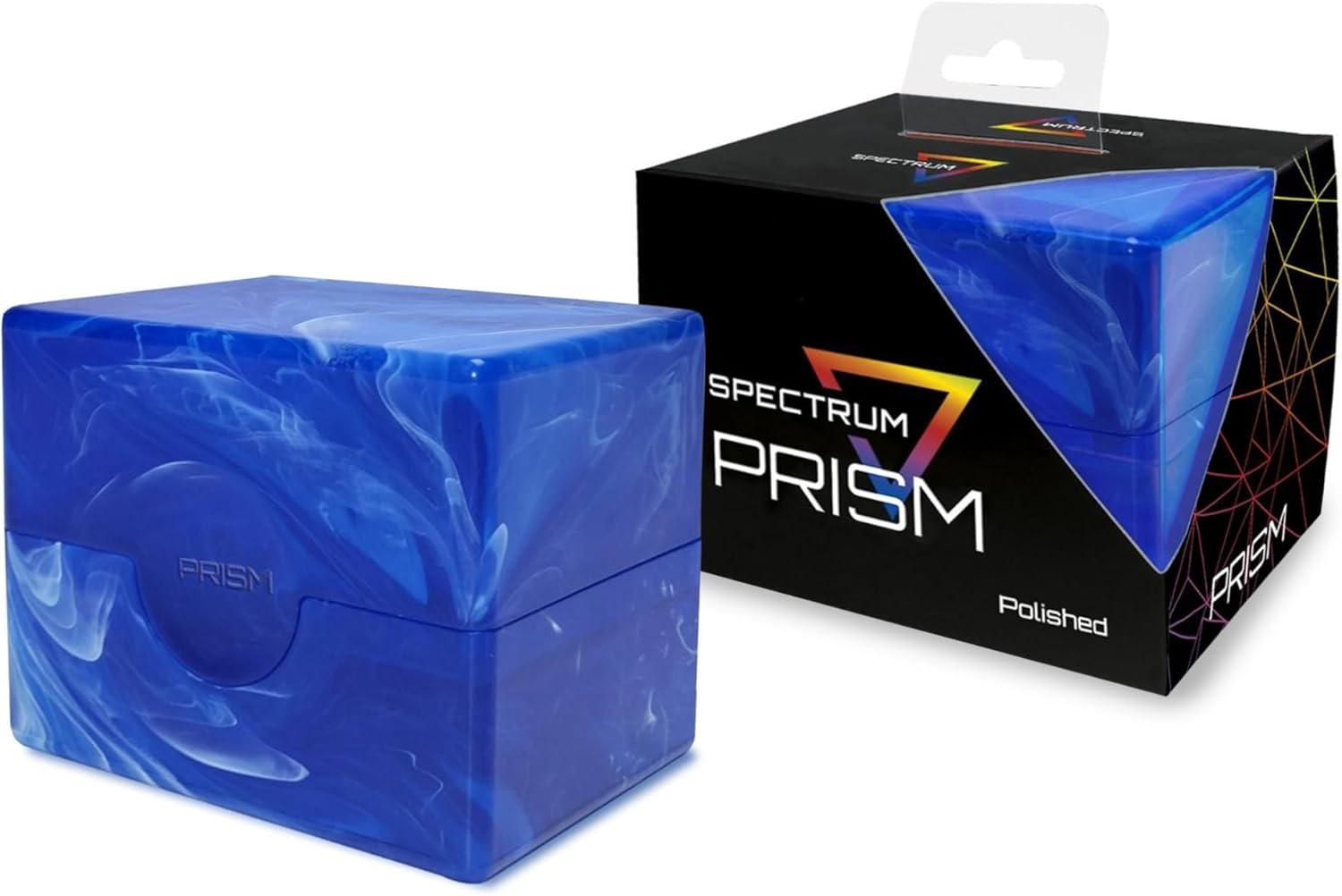 Amazon.com: BCW Spectrum Prism Deck Case - Apatite Blue - 1 Pack ...