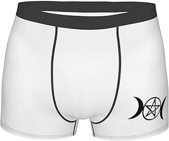 Amazon.com: Wicca Wiccan Triple Moon Witch Pentacle Men's Total Support ...