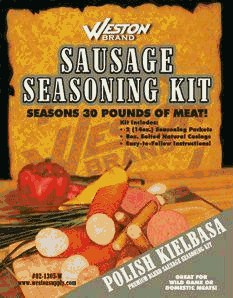 Amazon.com : Polish Sausage Seasoning Kit, Seasons 30 Lbs Meat ...