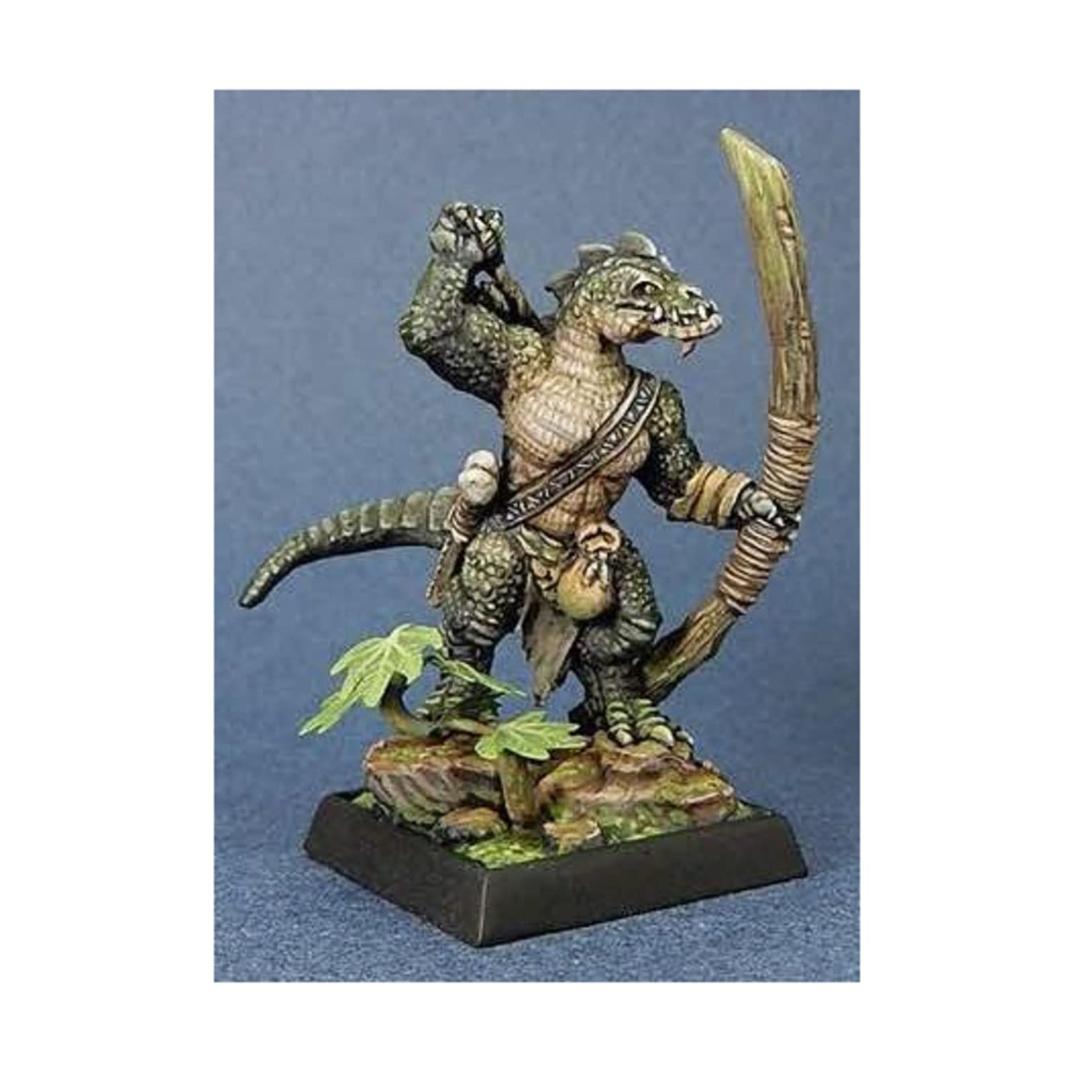 Amazon.com: Reaper Miniatures Lizardman Archer : Toys & Games