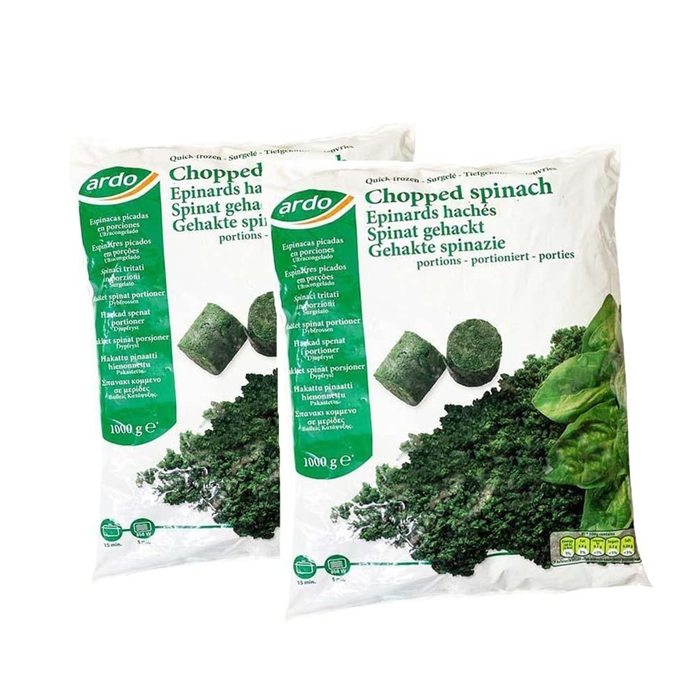 Ardo Chopped Spinach | Suitable for Vegetarians | Leafy Spinach ...