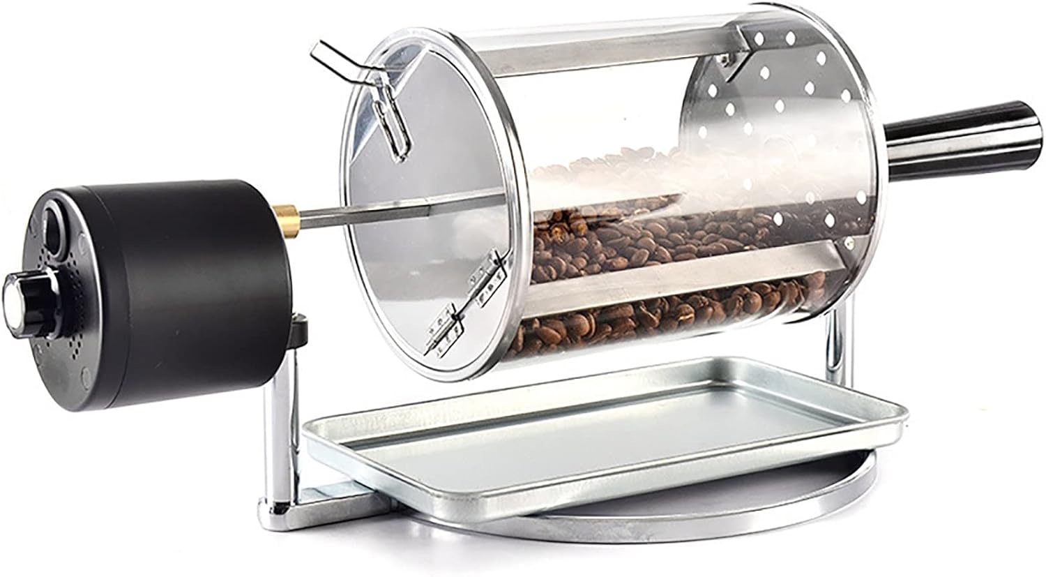 Amazon.com: QCHIAN Coffee Roaster, Manual Drum Coffee Bean Roaster ...