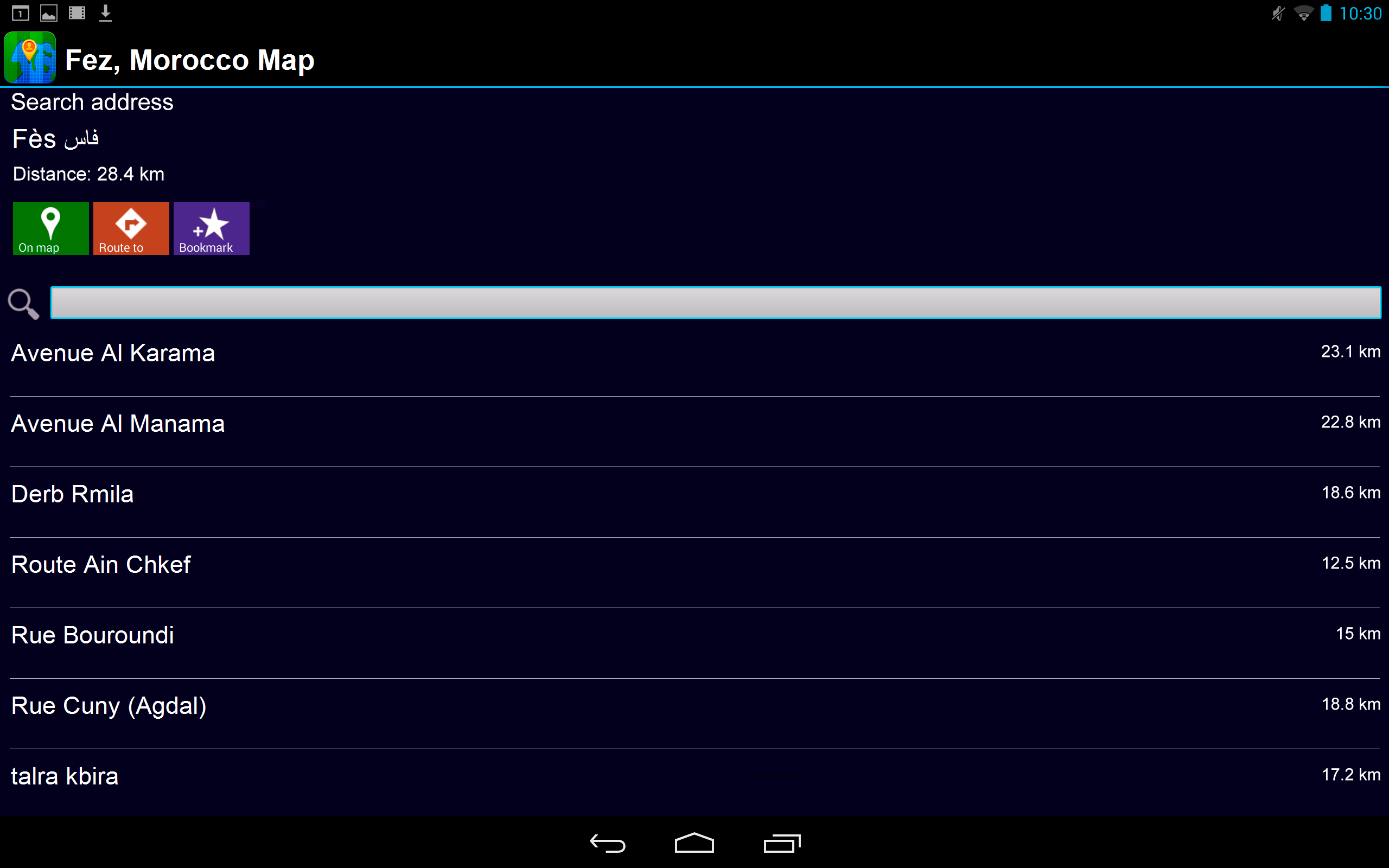 Fez, Morocco - Offline Map - App on Amazon Appstore