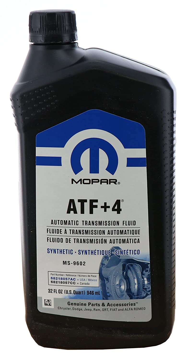 Genuine Mopar Fluid 5013457AA ATF+4 Automatic Transmission Fluid - 1 ...