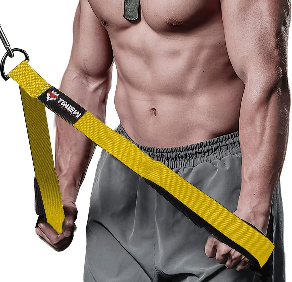 Tricep Rope Cable Attachment (Two Lengths Built in One) Greater Range ...