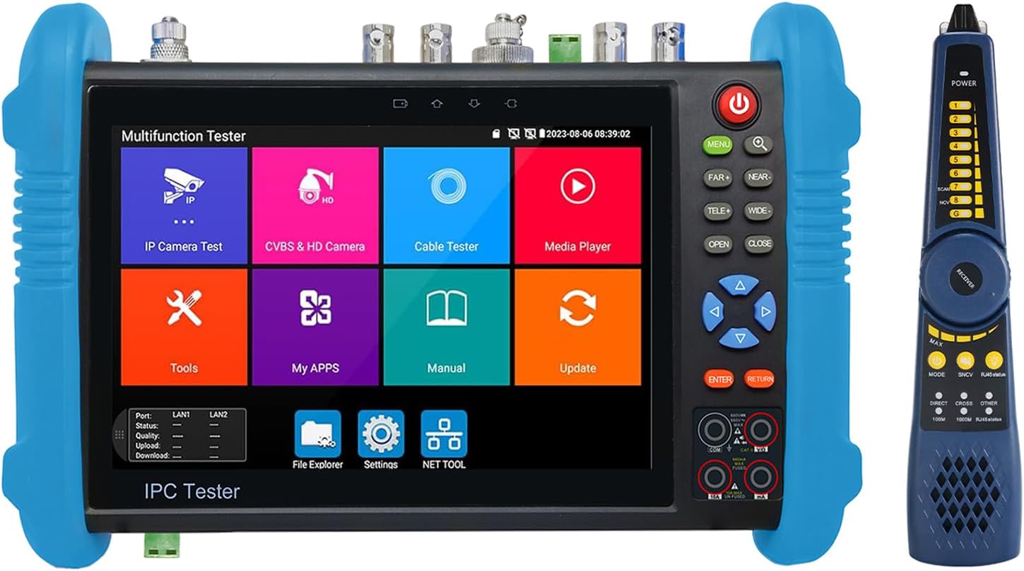 Amazon.com: Anpviz CCTV Camera Tester, 8MP Full Features IPS Touch ...
