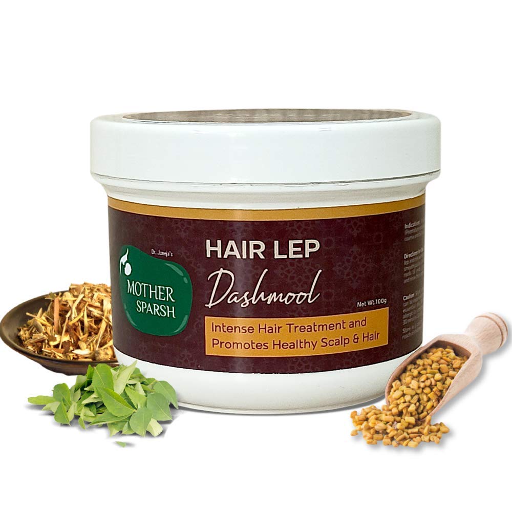 Buy Madow Dashmool hair lep, 100% with dashmoola and curry leaves ...