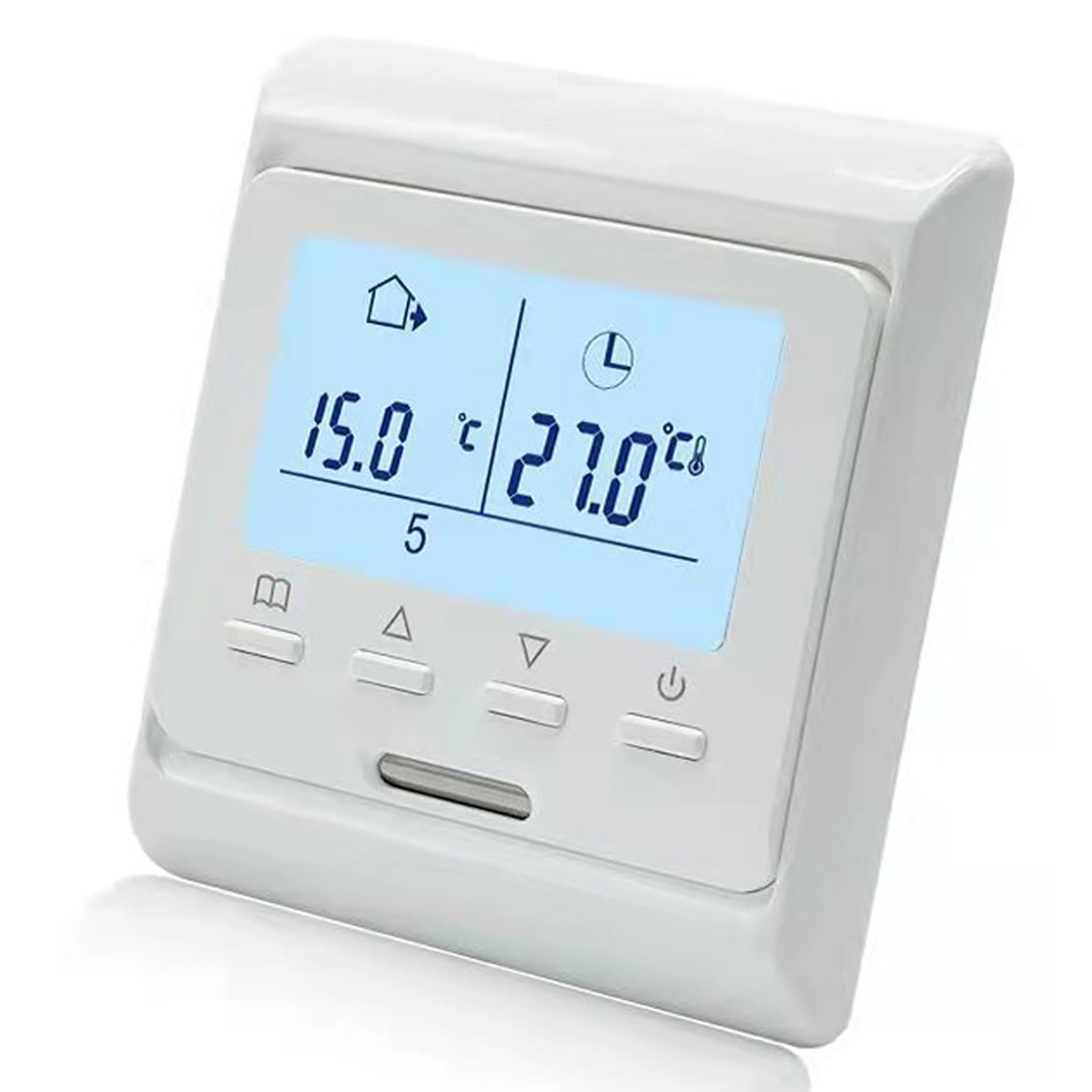 Smart Thermostat, WiFi Thermostats Temperature Controller with LCD ...