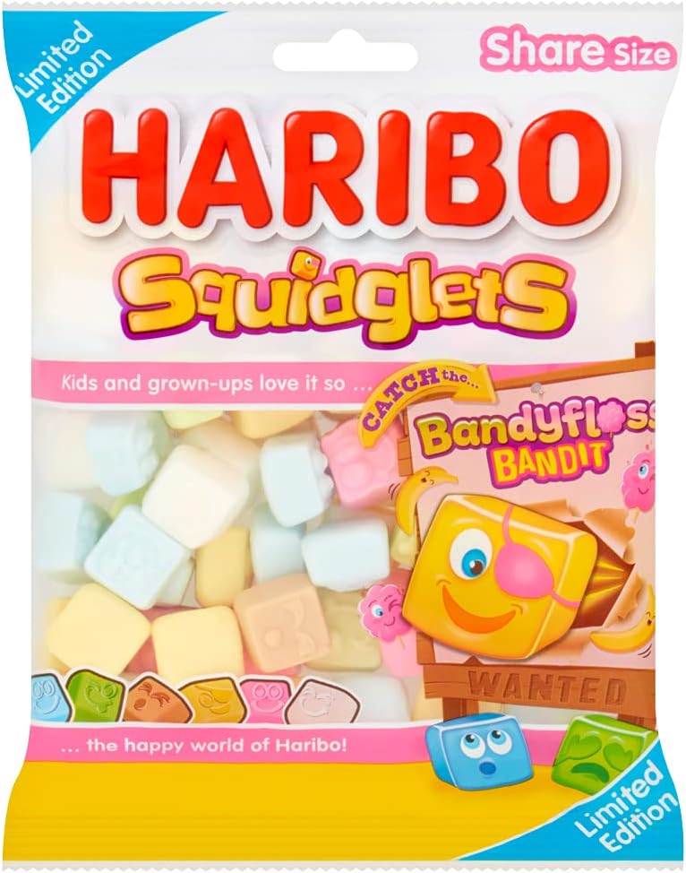 Haribo Flavour Gums, Squidglets, 175g : Amazon.co.uk: Grocery