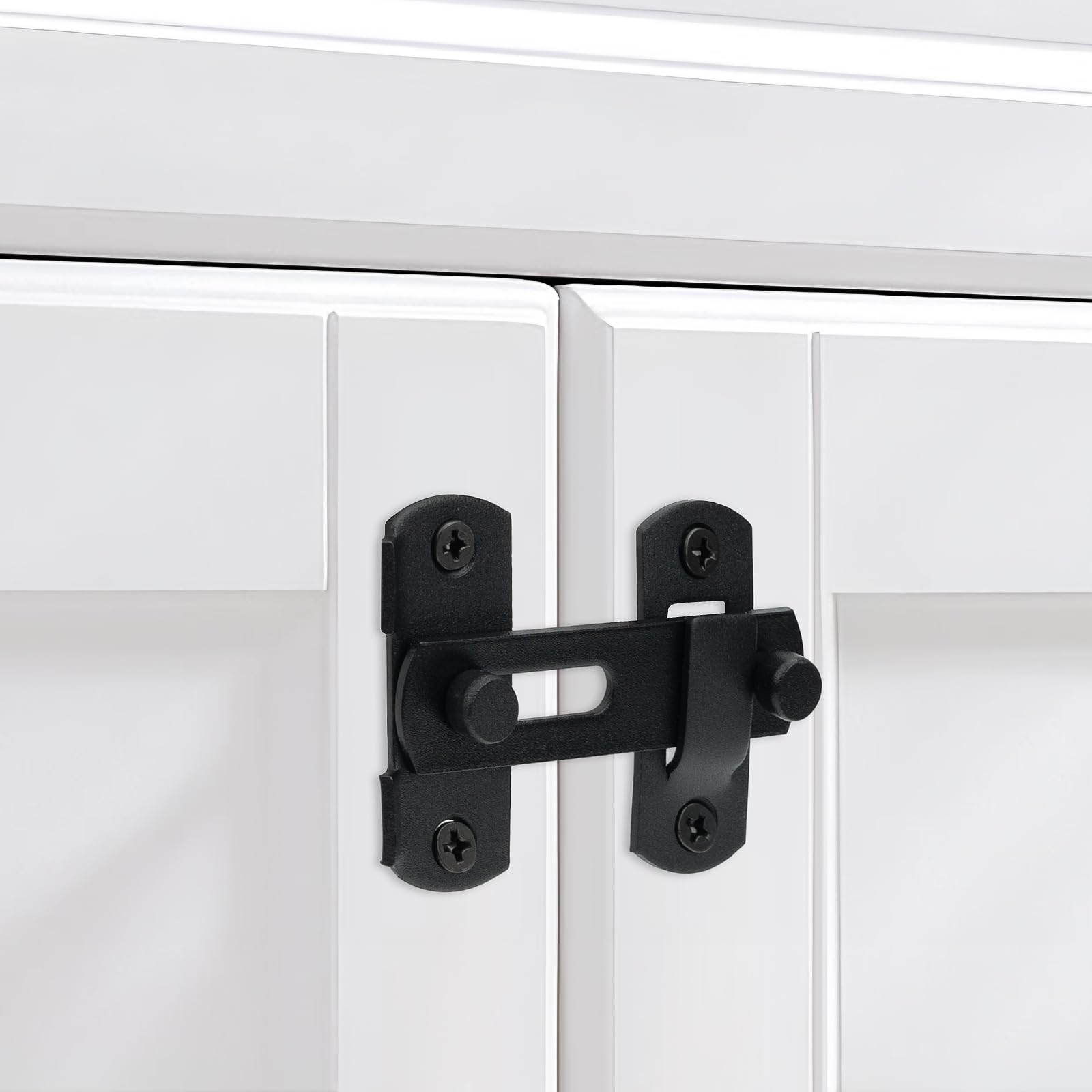 Large Stainless Steel Gate Latches, Door Holder Flip Latch Safety Door ...