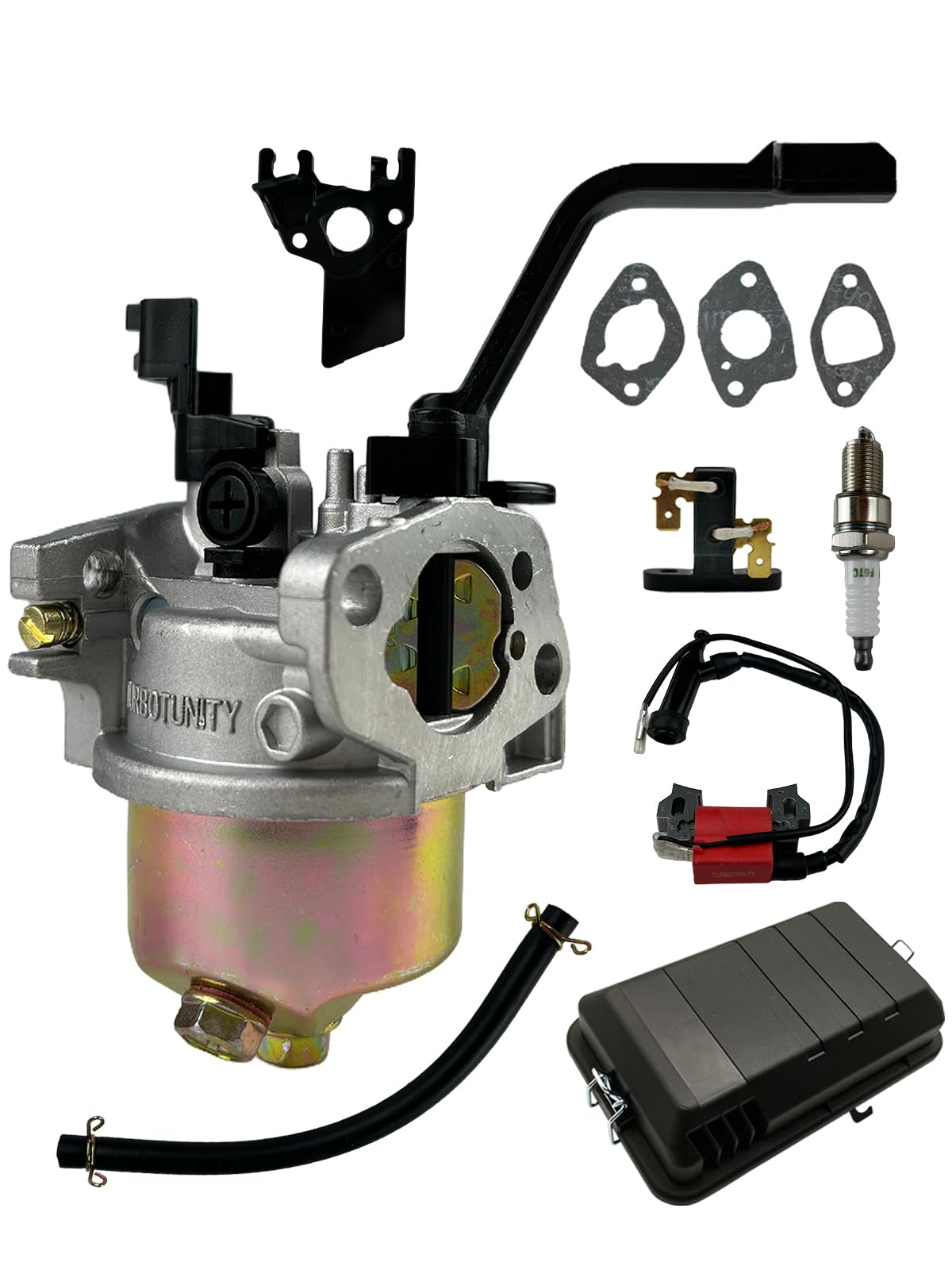 Amazon.com: TURBOTUNITY Generator Carburetor for Predator 4000 4375 ...