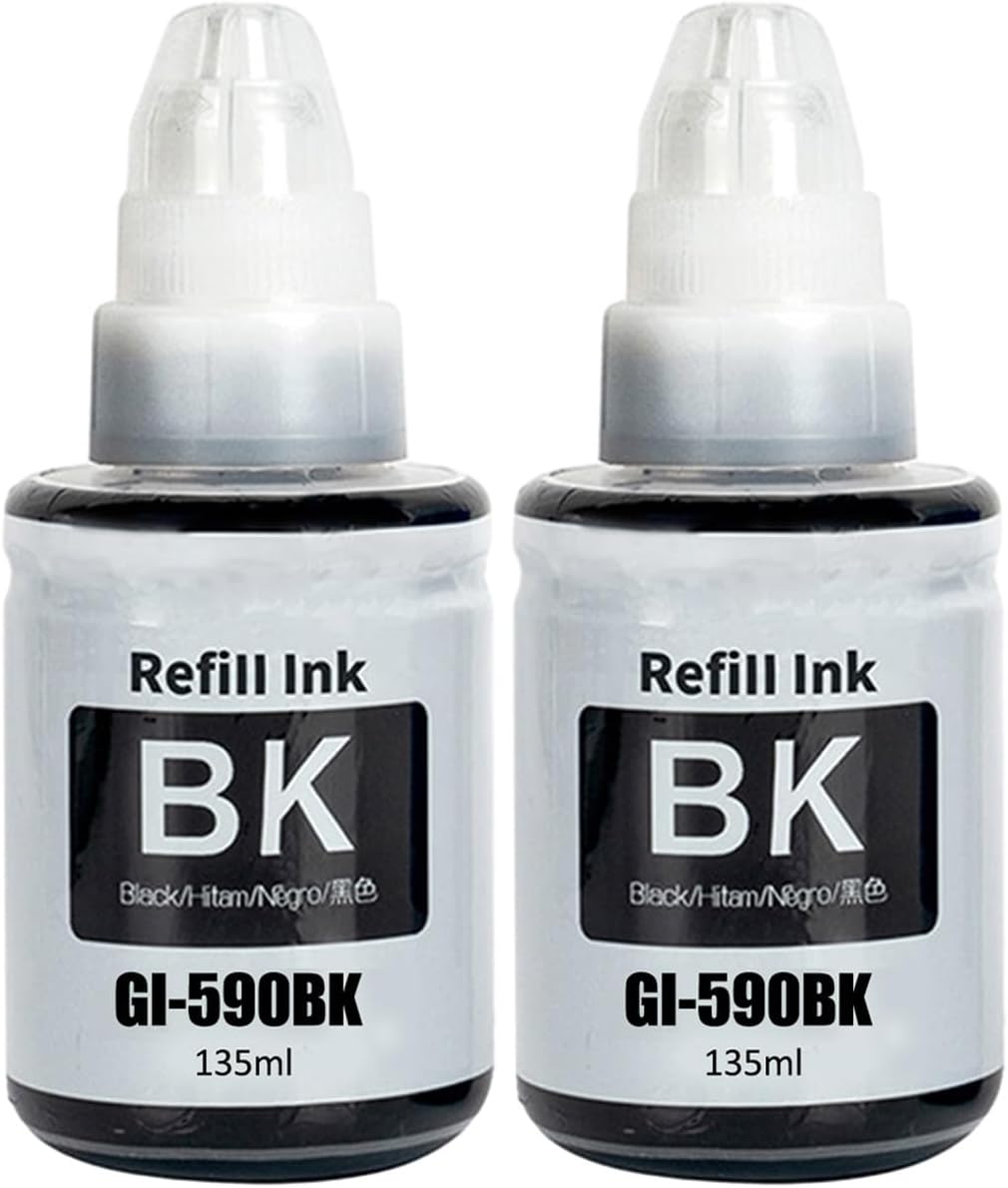 LCL GI490 GI590 Encre Compatible pour Canon 590 GI-590 GI-490 Bouteille ...