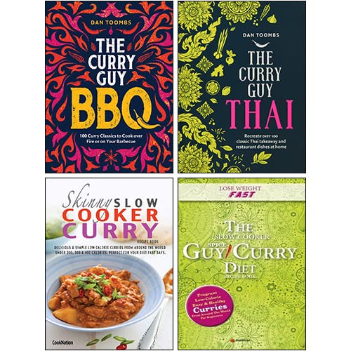Curry Guy Thai [Hardcover], Curry Guy BBQ [Hardcover], The Skinny Slow ...