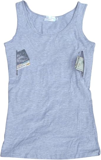 Amazon.com: Clever Travel Companion Unisex-adult Tank Top with Two ...