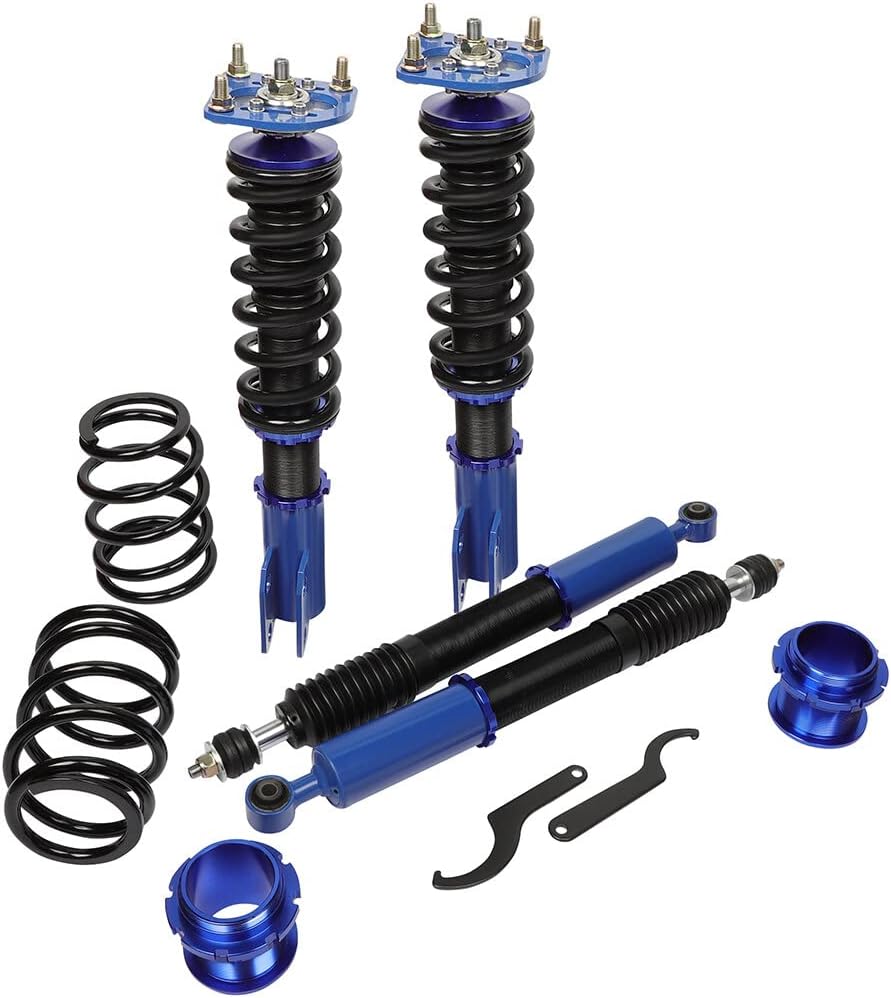 Amazon.com: KILOAUTO Adjustable Coilovers Suspension Kit fit for 1994 ...