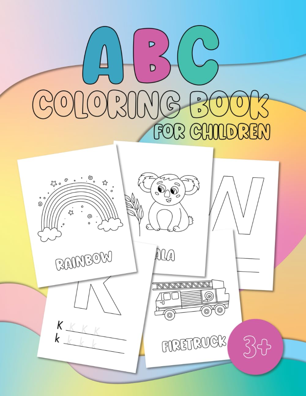 ABC Coloring Book for Children 3+: Shalygina, Anna: 9798880342181 ...