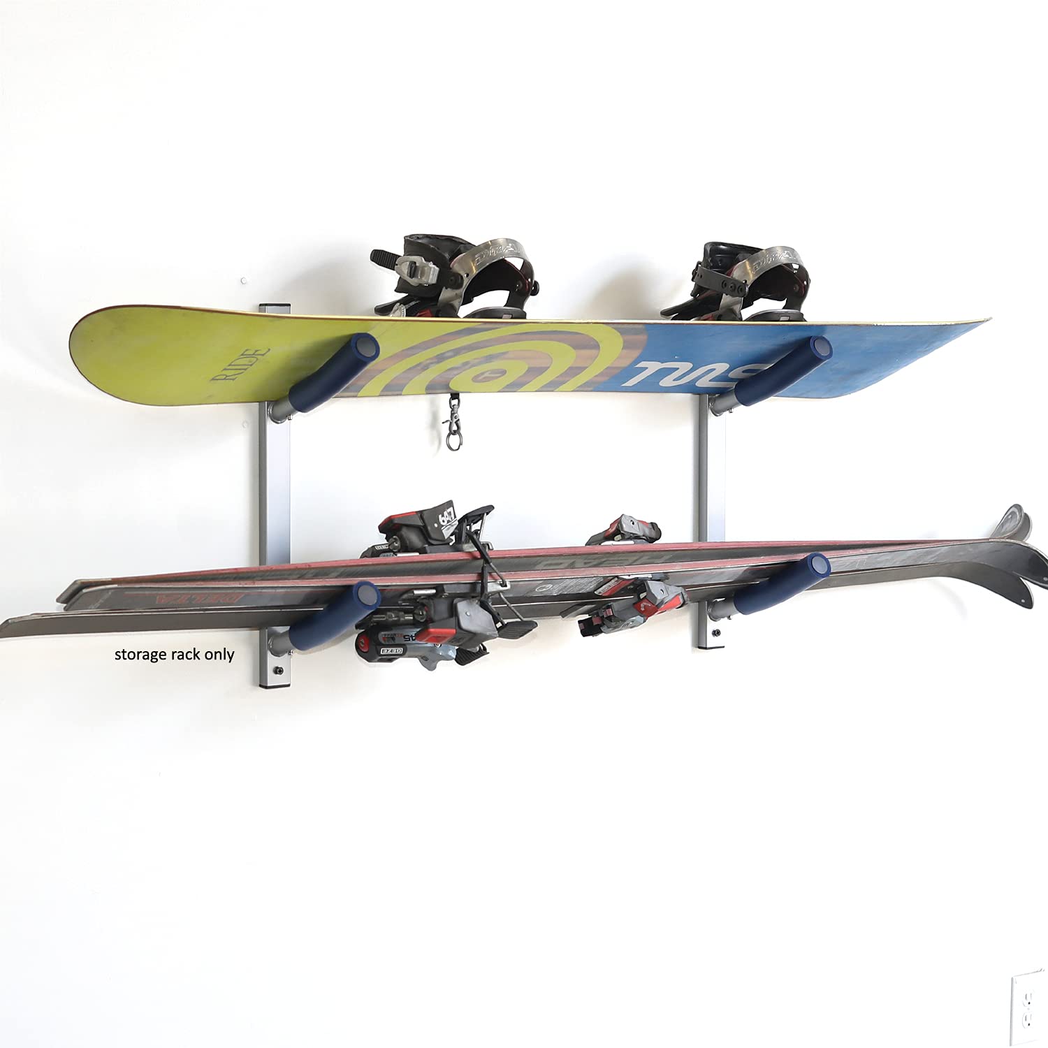 Double Double Wall Mount Storage Rack - 9-Inch Arms For Surfboards ...