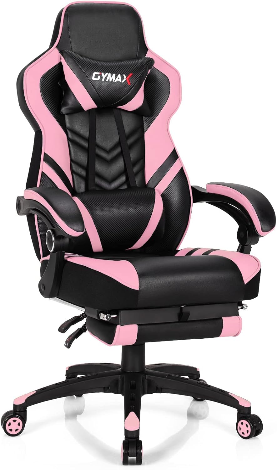 Amazon.com: POWERSTONE Gaming Chair Video Game Chair with Footrest and ...