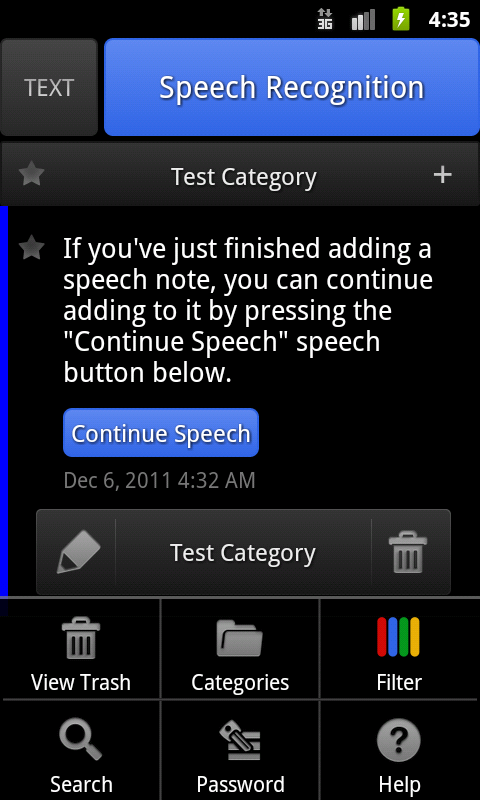ListNote Speech to Text Notepad - App on Amazon Appstore