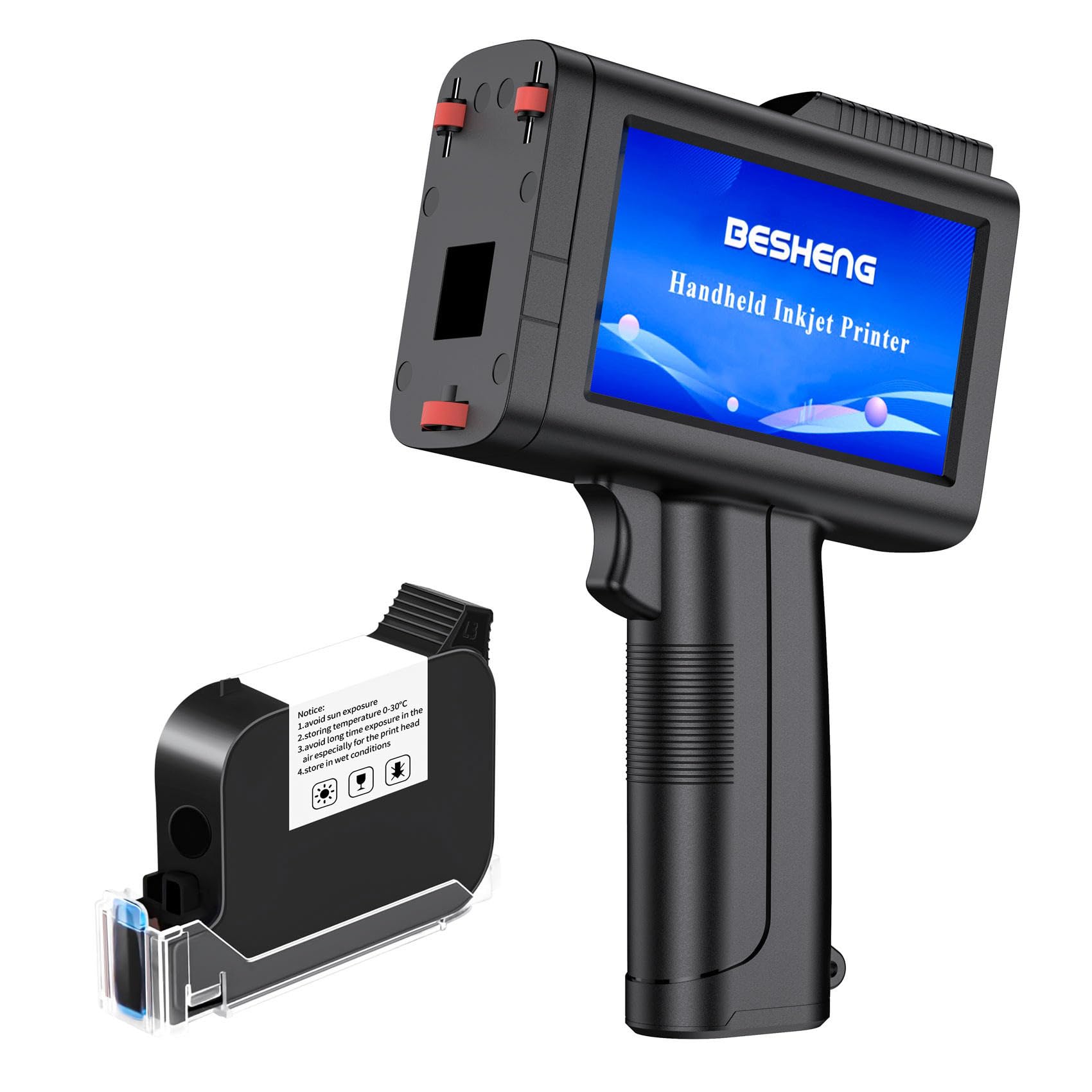 BESHENG TH10 Handheld Inkjet Printer, Printing Height 0.08~0.5 Inch ...