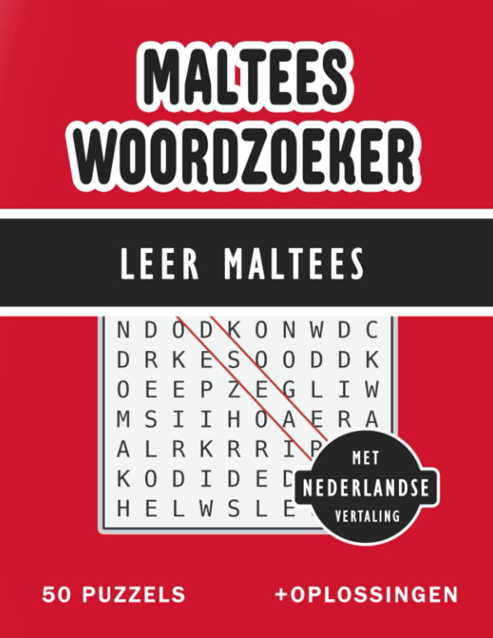 Leer Maltees Met Woordzoeker Puzzels Leer Maltees Woorden Leer Maltees ...