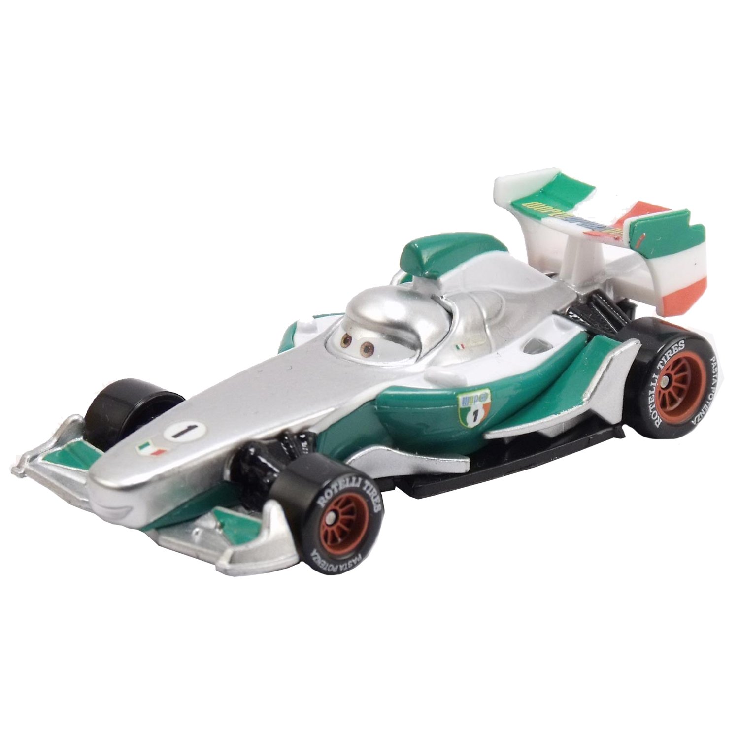 Mattel Disney Pixar Cars Silver Racer Series Bbn17 Francesco Bernoulli ...