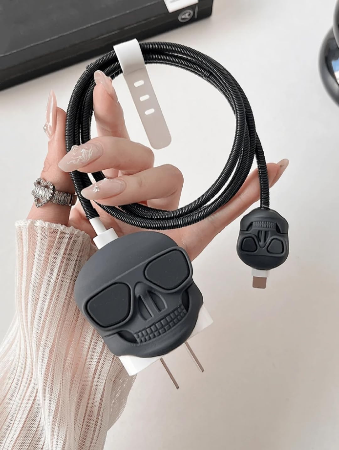 Rycore 3D Cartoon Cute Design Silicone Charger Cover Case for 18W-20W ...