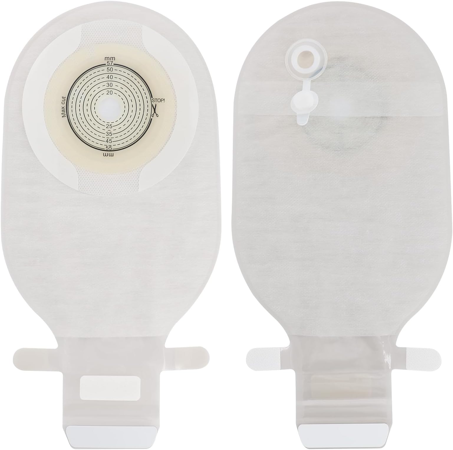 Amazon.com: KONWEDA 10 PCS Colostomy Bags with Venting Holes,One Piece ...