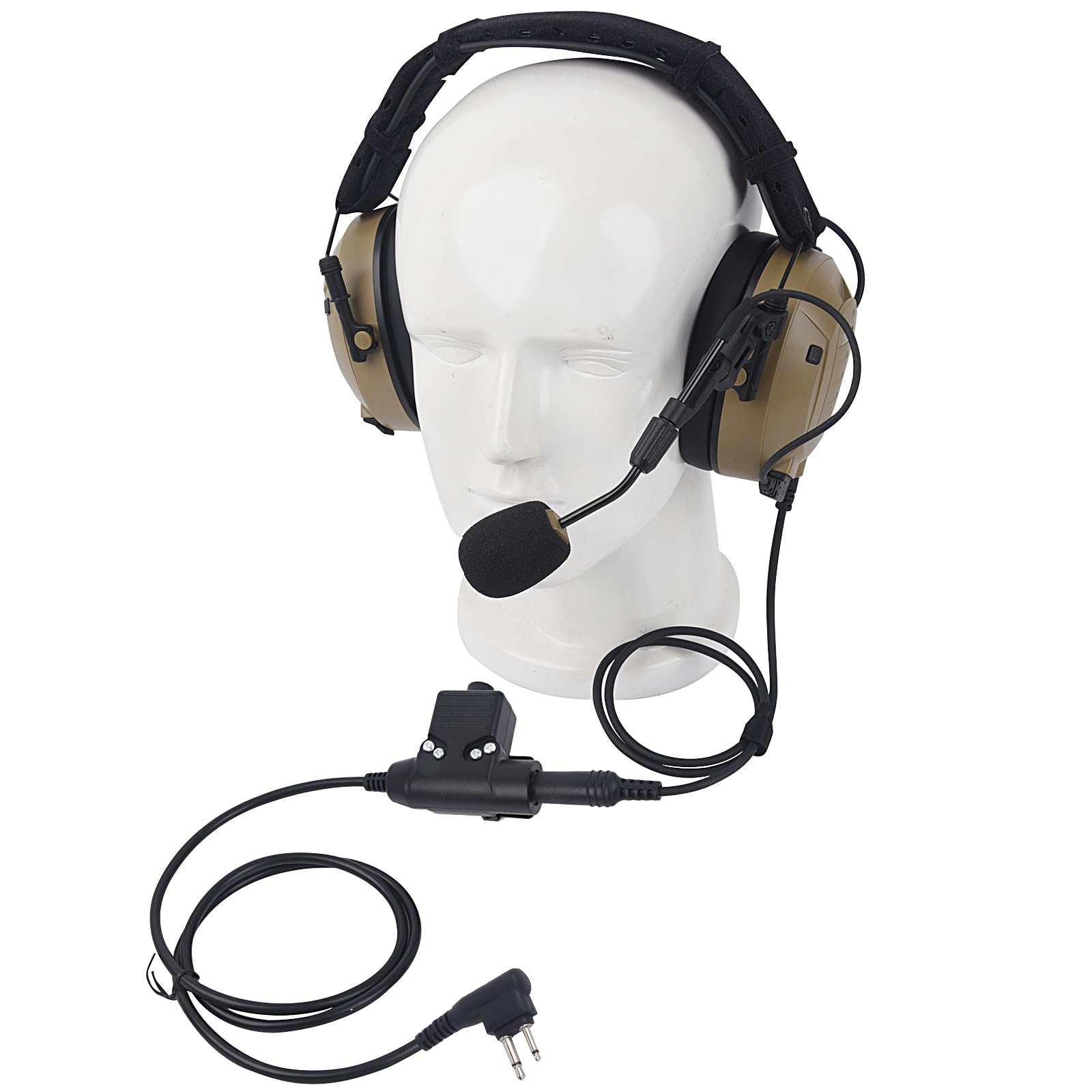 TSVISIONCORE Microphone & PTT for Walkerrazor Noise Cancelling ...