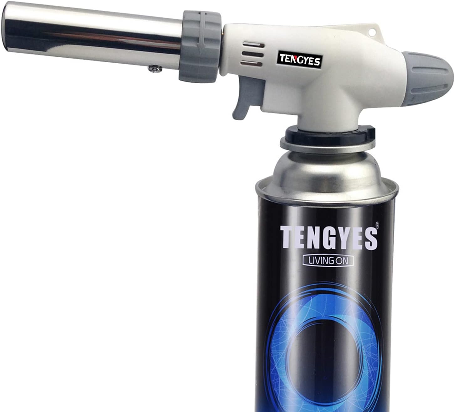 Amazon.com: Butane Torch Kitchen Blow Lighter, 360 Degree Reverse ...