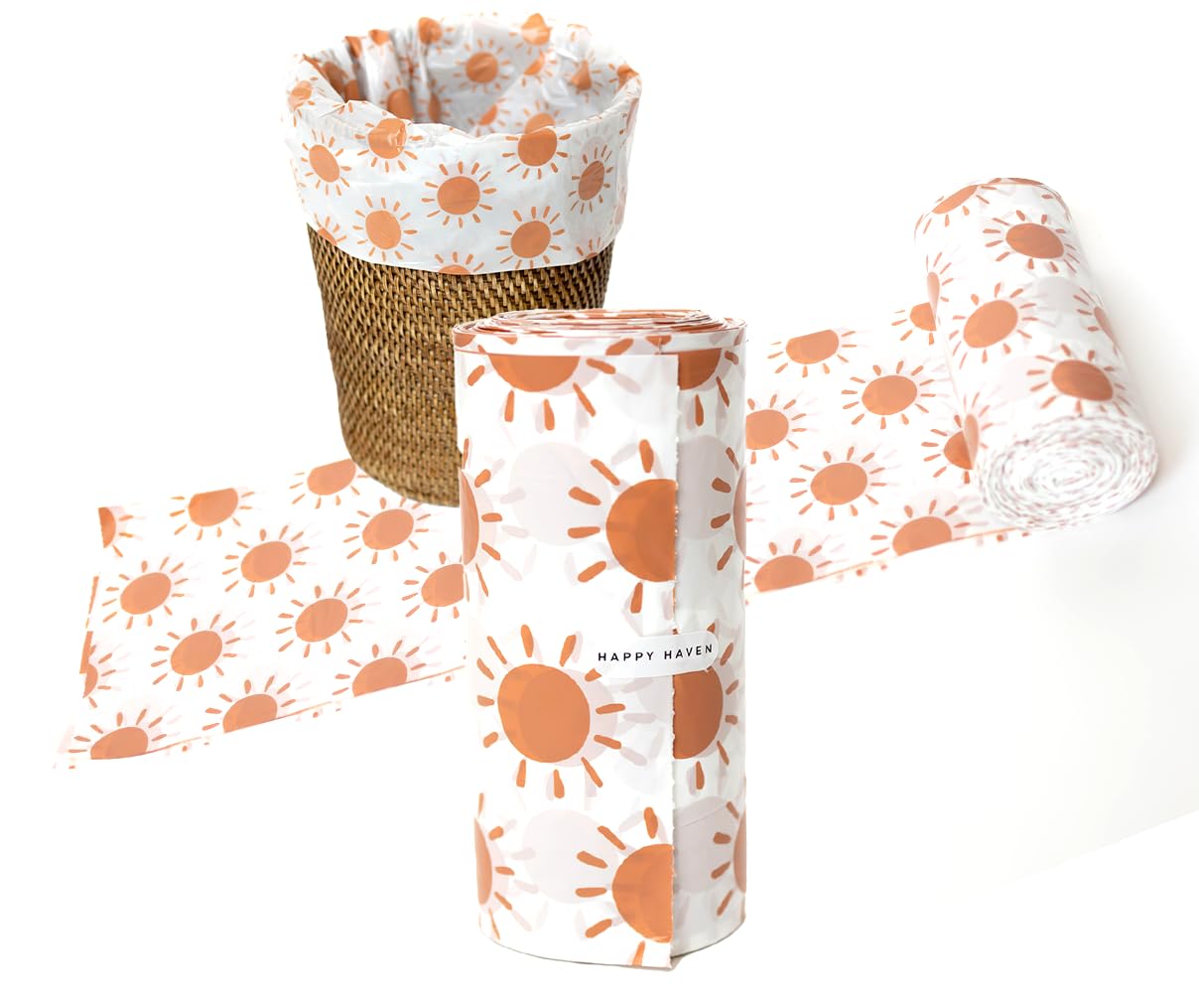 Amazon.com: Happy Haven Bathroom Trash Bags for 2,3,4 Gallon Bathroom ...