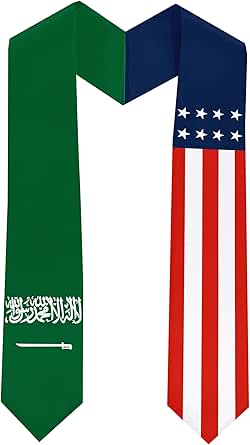 Amazon.com: Endargros Saudi Arabia Flag International Students ...