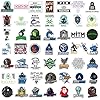 Amazon.com: 50pcs Vinyl Waterproof Hacker Programmer Stickers for ...