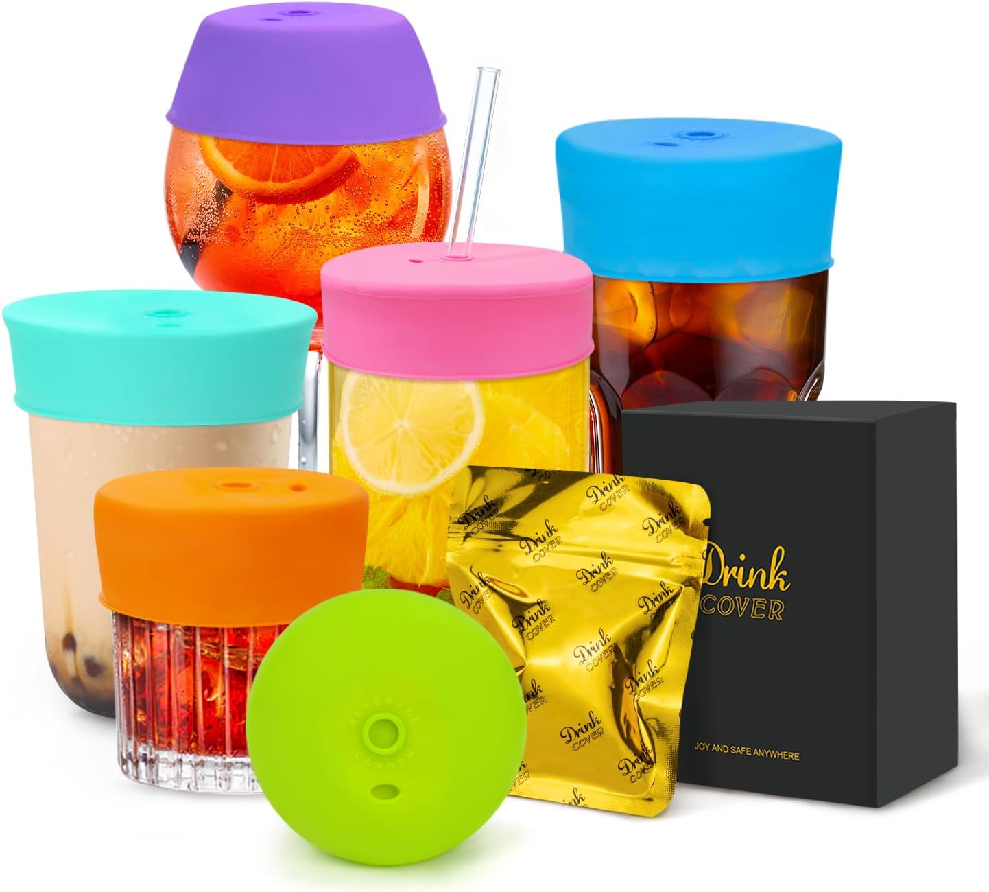 Amazon.com: Drink Protection Cover | 100% Silicone and Reusable ...