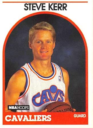 Amazon.com: 1989-90 Hoops #351 Steve Kerr RC Rookie NBA Basketball ...