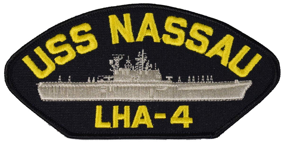 Amazon.com: USS Nassau LHA-4 Ship Patch - Great Color - Veteran Owned ...