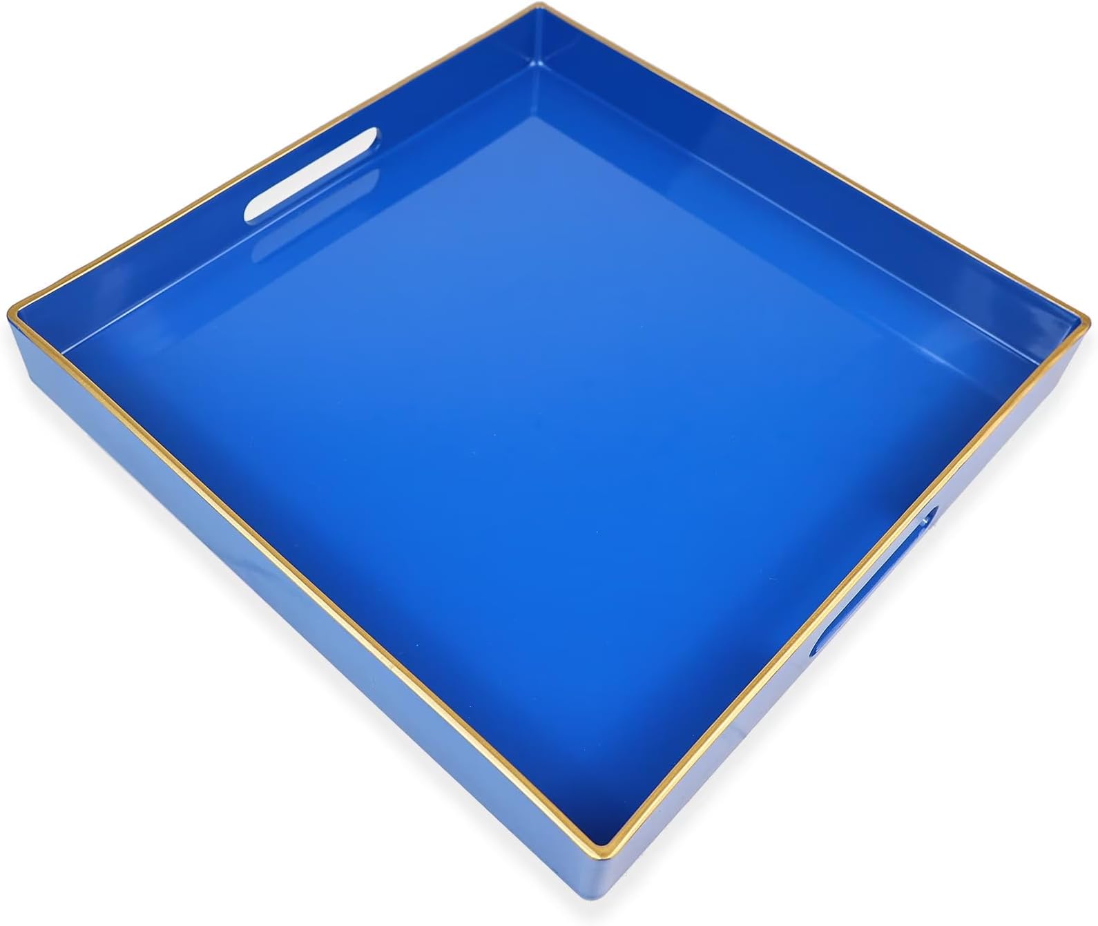 Amazon.com | Spsyrine Light Blue Decorative Tray for Living Room ...