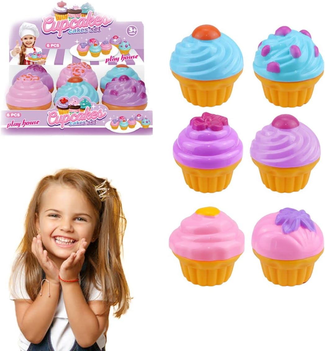 Sobebear Kids Playhouse Party Toy Set, Colorful Mini Cream Mousse ...