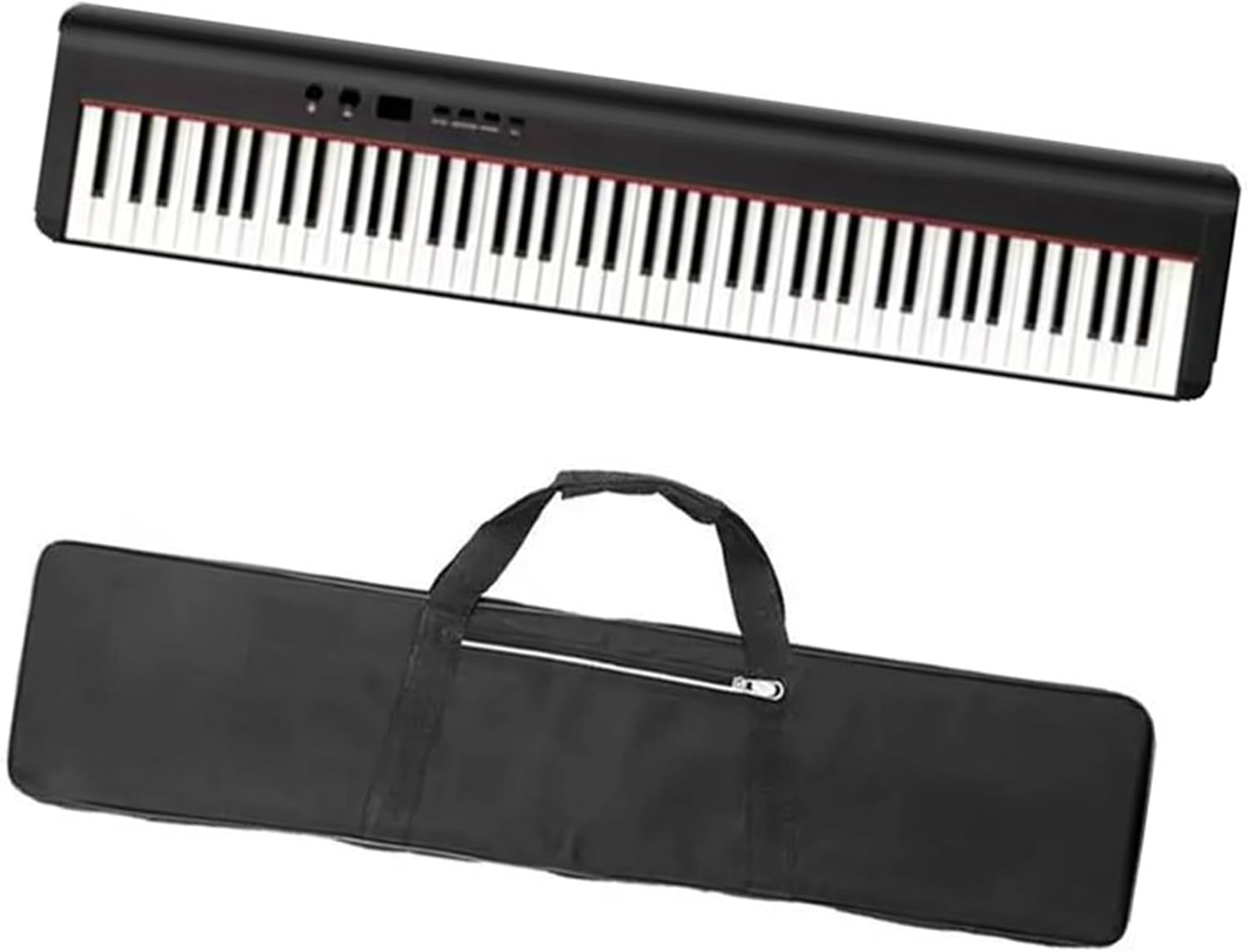 Amazon.com: 88 Key Heavy Hammer Key Digital Piano Keyboard USB ...