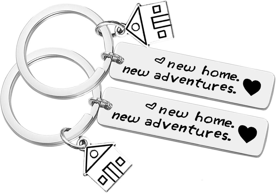 Amazon.com: For New Home Keychain Set First Home Gift Housewarming Gift ...
